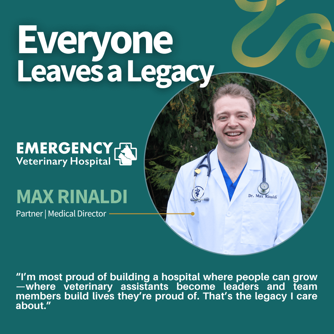 Everyone Leaves a Legacy | Dr. Max Rinaldi - Lakefield Vet